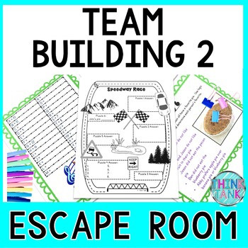 Team Building 2 Escape Room - Back to School - Teamwork Challenge