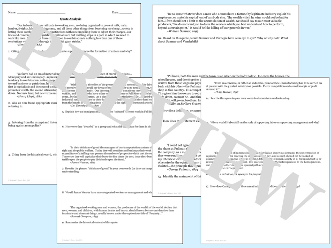 The Gilded Age Bundle