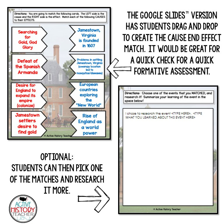 13 Colonies Cause and Effect Cards STAAR Review - Amped Up Learning