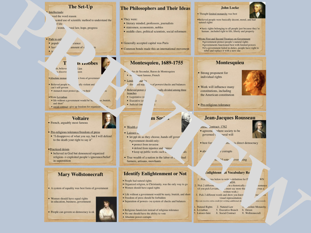 The Scientific Revolution and Enlightenment BUNDLE