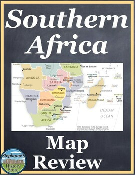 Southern Africa Map Review