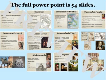 The Renaissance PowerPoint and Note Guide