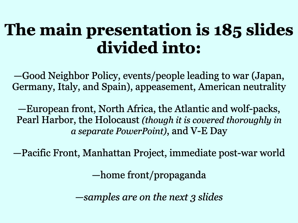 World War 2 PowerPoint