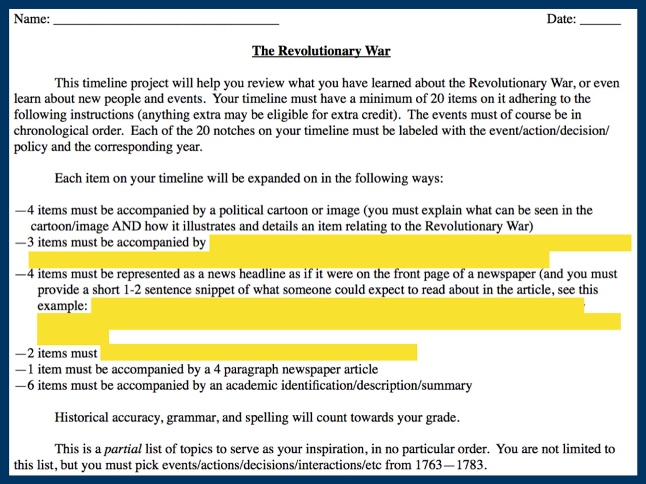 Revolutionary War Bundle for US History - Amped Up Learning