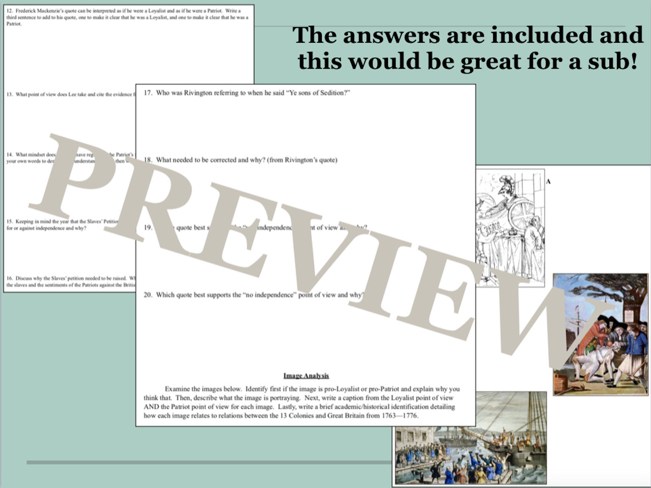 Revolutionary War Bundle for US History - Amped Up Learning