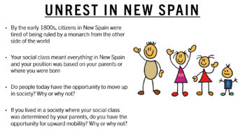 Texas History Mexican Independence and Filibuster PowerPoint, Notes ...