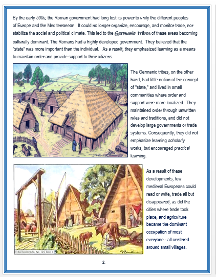 Changes in Medieval Europe + Assessments - Amped Up Learning