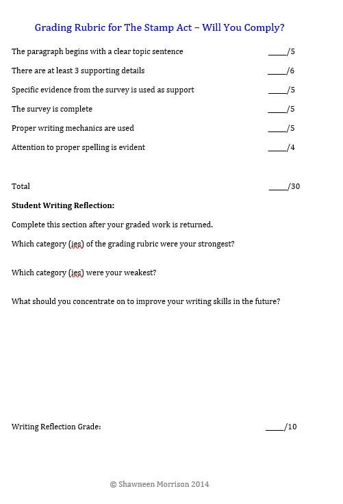 Stamp Act Simulation - Amped Up Learning