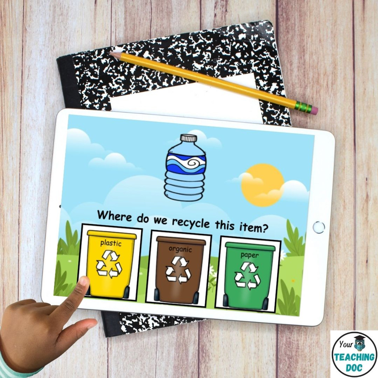 Earth Day Recycling Sorting Unit - Level 2