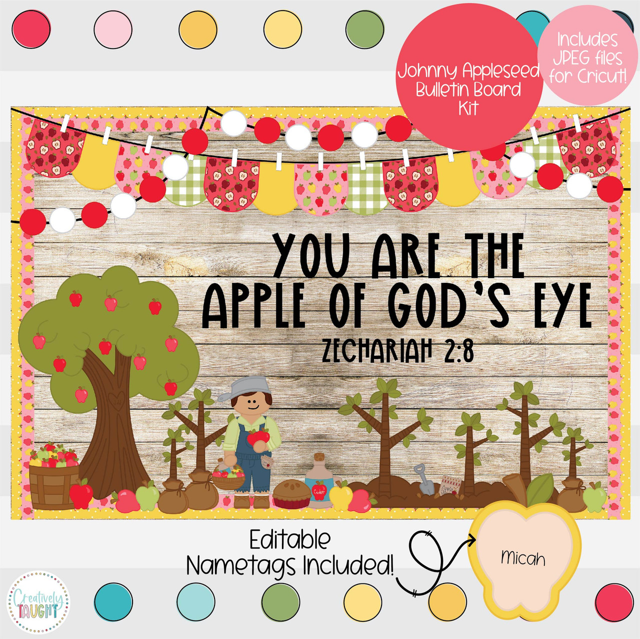 Apple - Johnny Appleseed Bulletin Board Kit