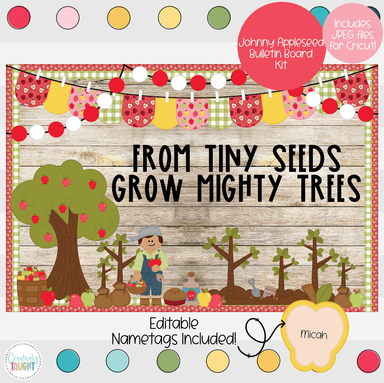 Apple - Johnny Appleseed Bulletin Board Kit