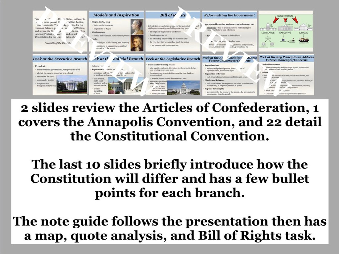 The Constitutional Convention Mini Lesson