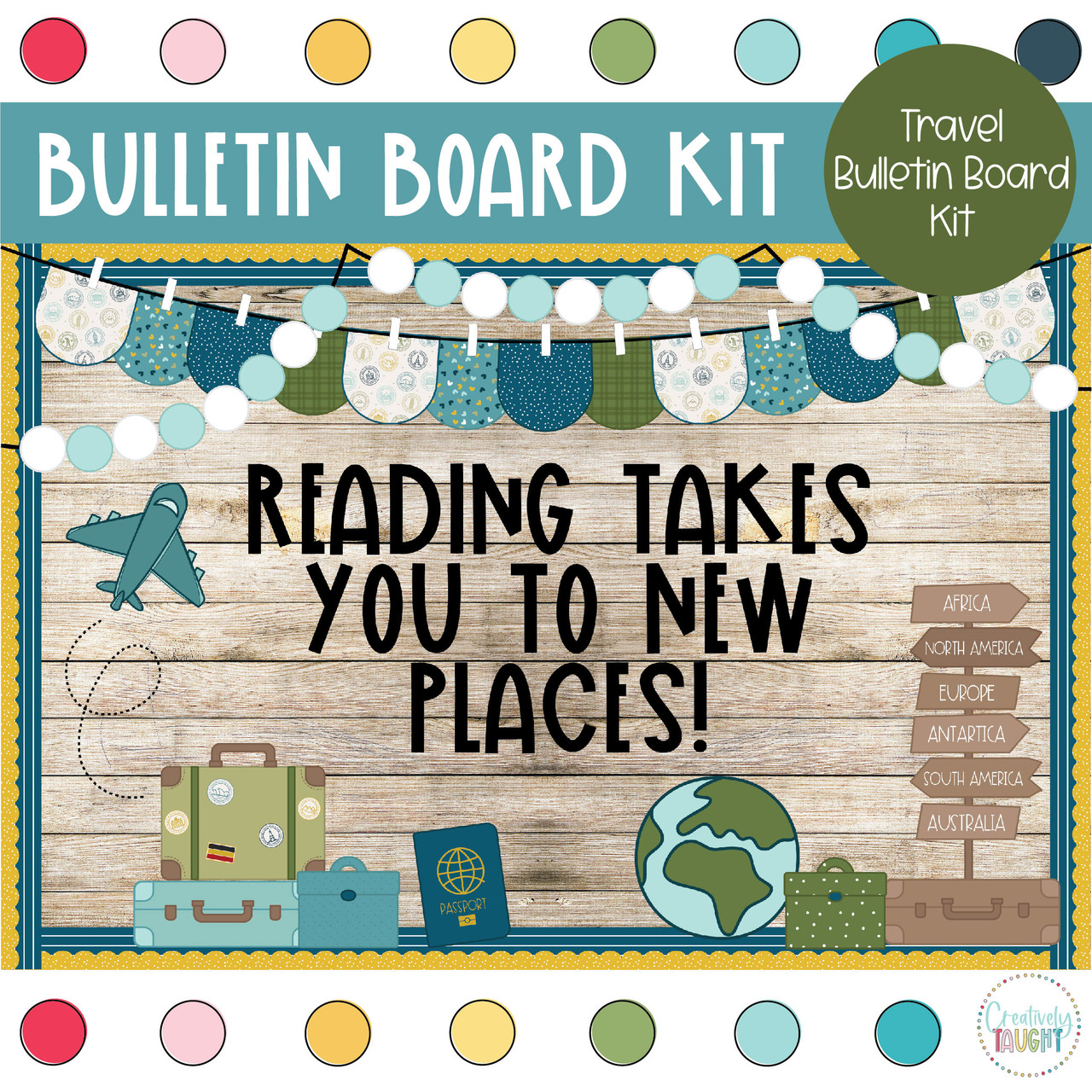Travel - Geography Bulletin Board Kit