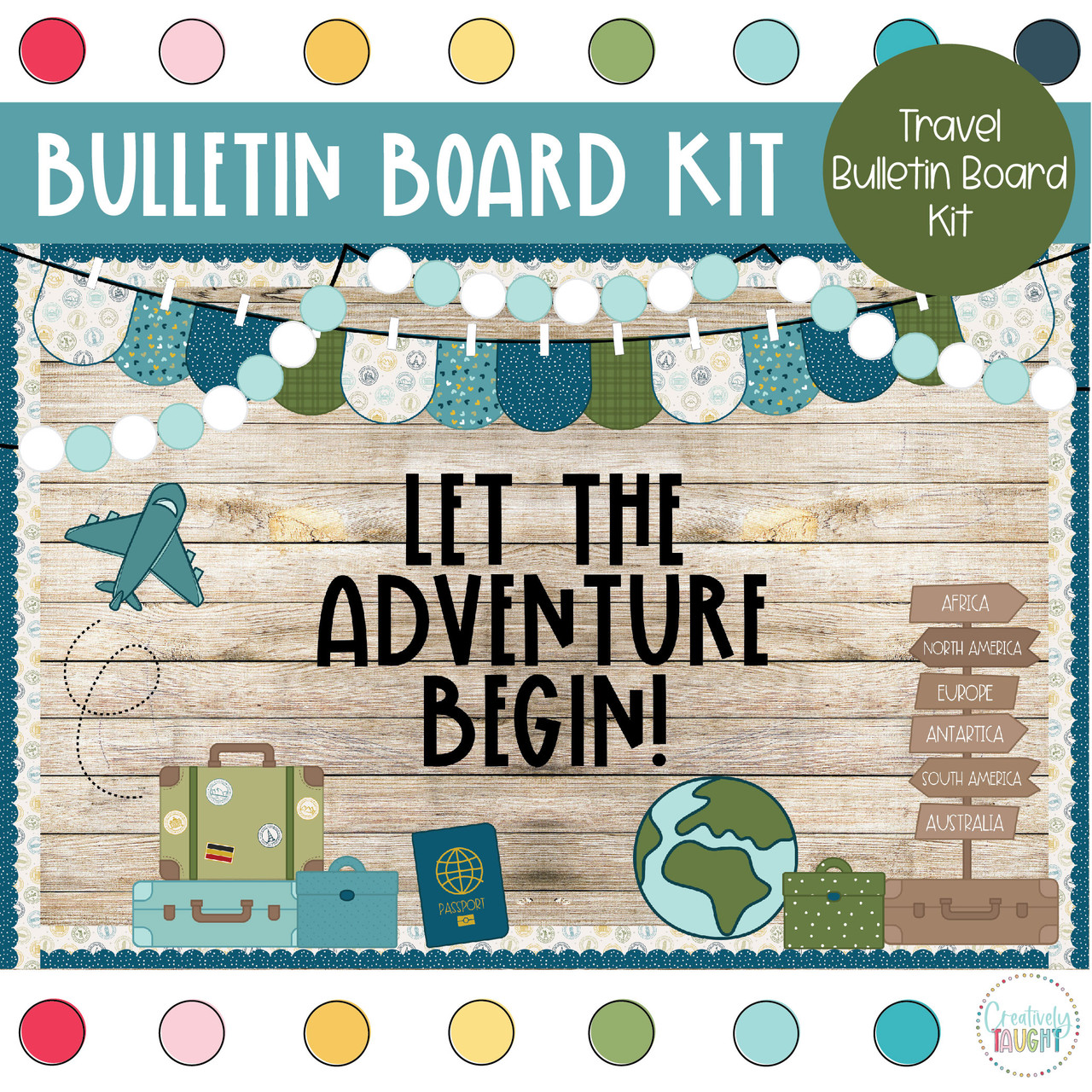 Travel - Geography Bulletin Board Kit