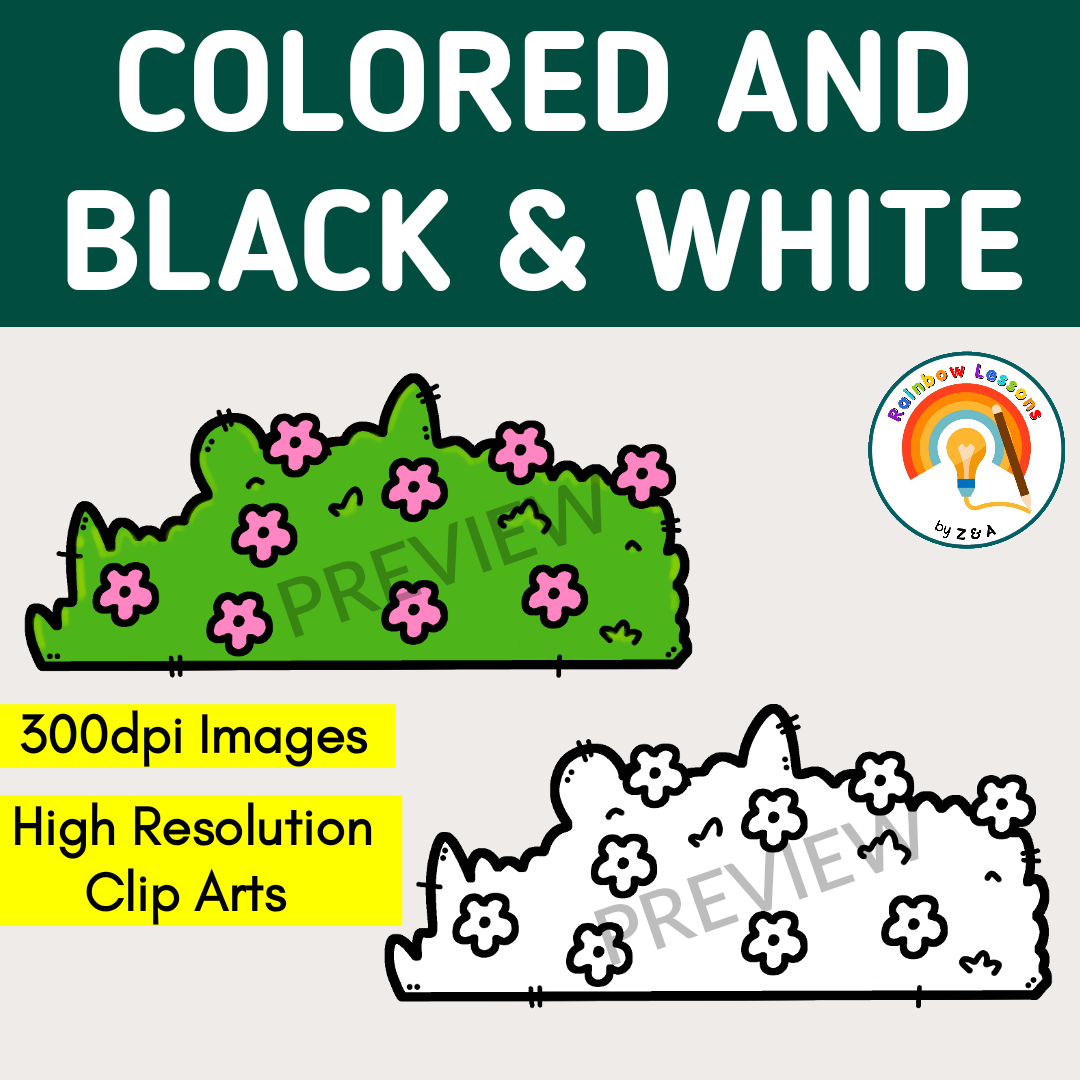 Counting to 10 Cliparts | Spring Counting Clip Arts | Counting Flowers ...