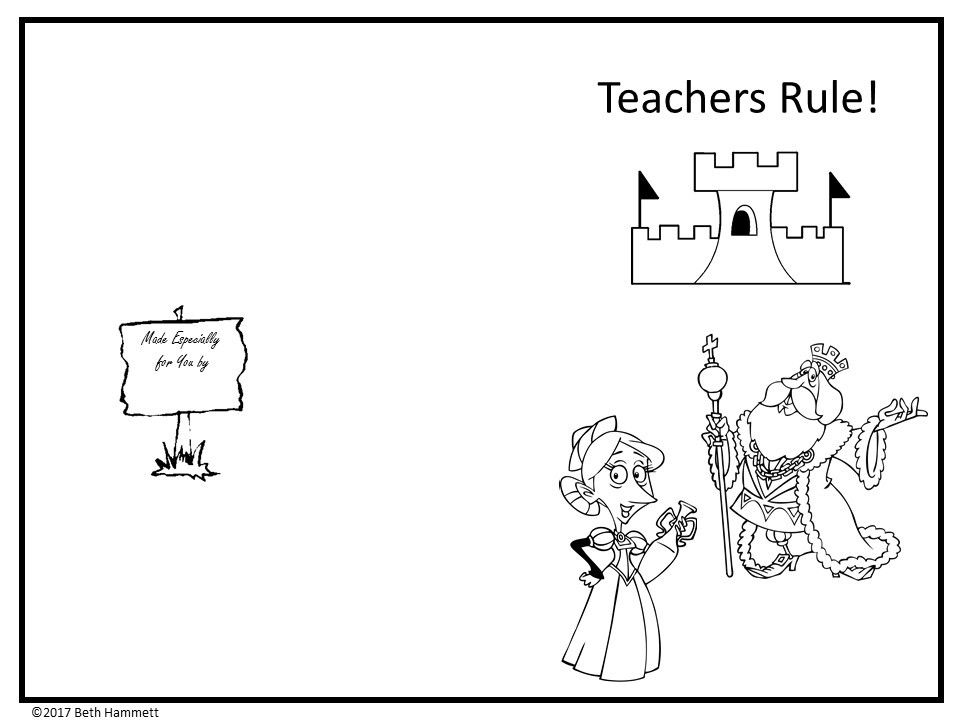 Teacher Appreciation Cards - Amped Up Learning