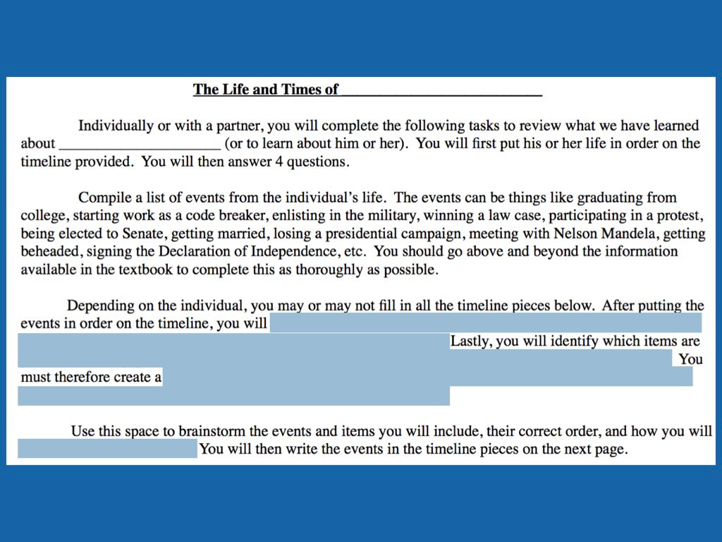 Historical Figure Activities Bundle