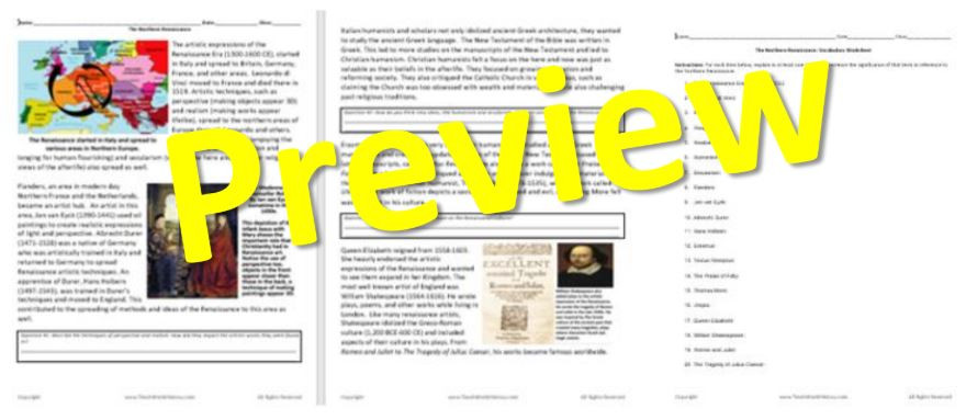 The Northern Renaissance - Amped Up Learning