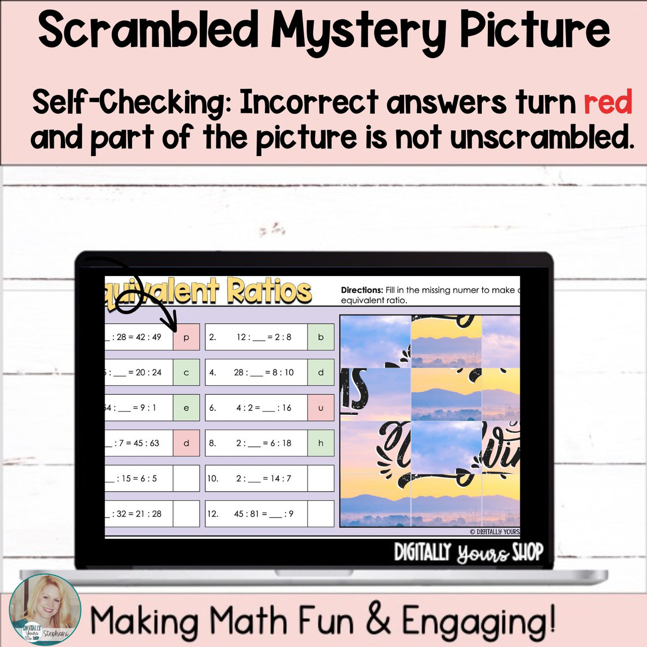 Laws of Exponents - Exponent Rules - Self-Checking Digital Activity ...