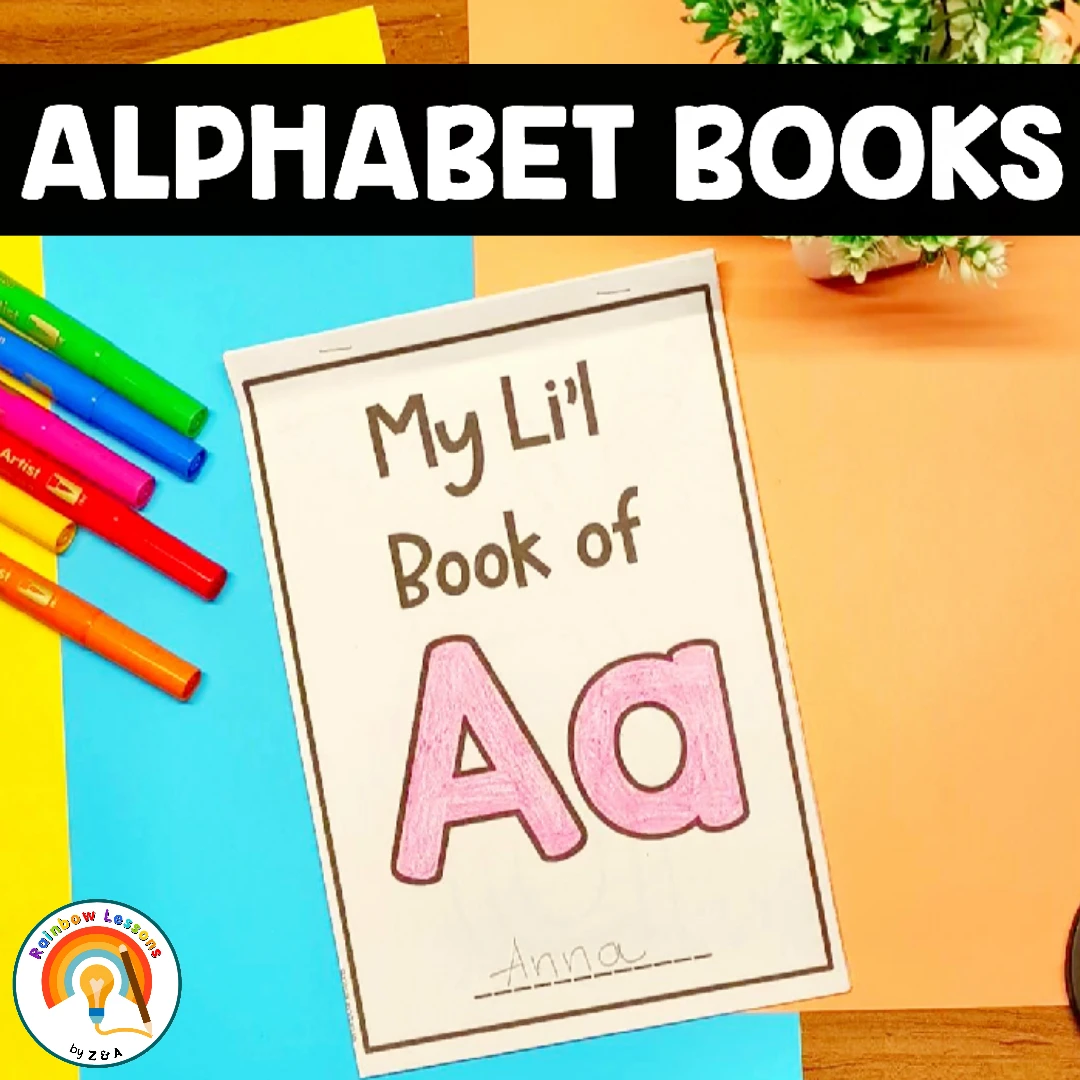 Alphabet Books | Alphabet Practice | Letter Review Booklet | Alphabet ...
