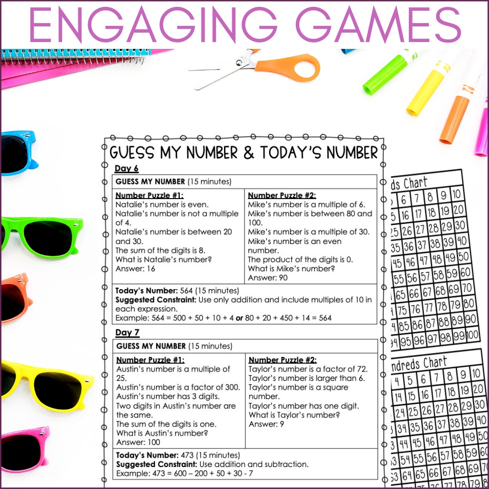 5th Grade Math Summer School Curriculum - Amped Up Learning