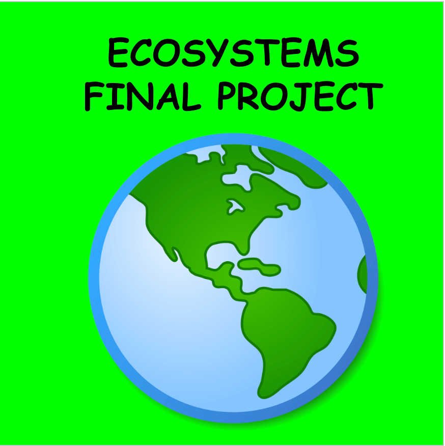 ECOSYSTEMS UNIT ASSESSMENT & PROJECTS (5TH GRADE) - Amped Up Learning