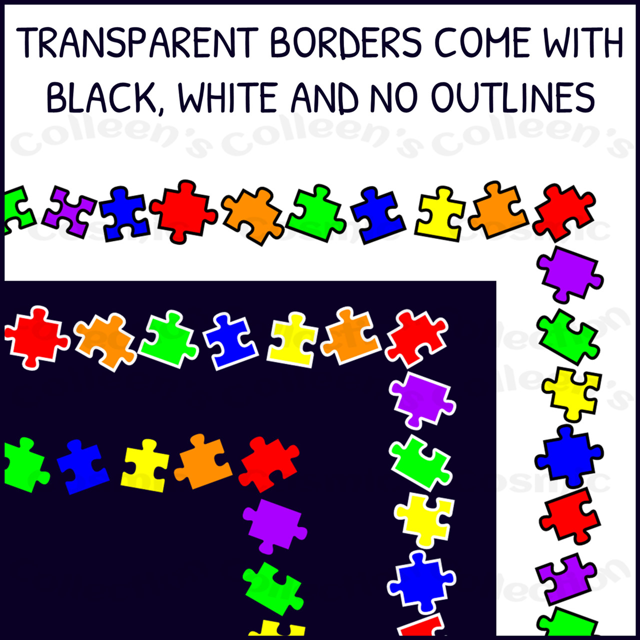 Puzzle Borders BUNDLE