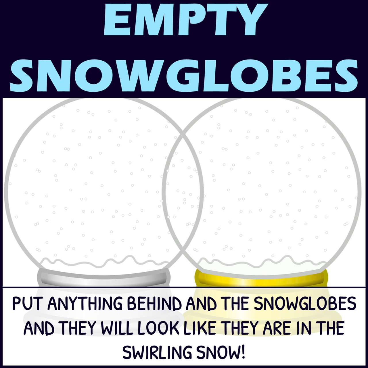 Christmas Snow Globes GIFs - Animated Christmas Clipart