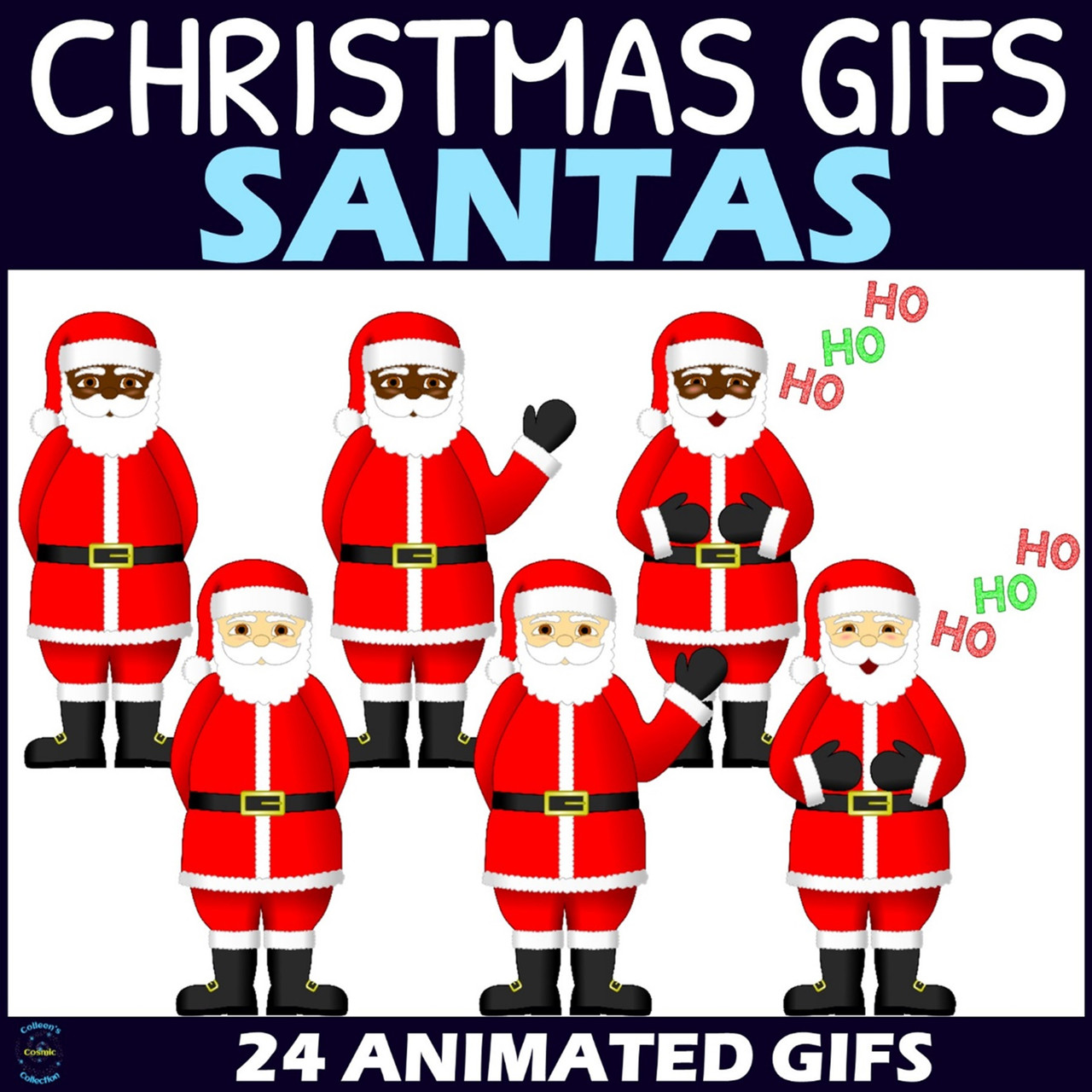 Christmas GIFs BUNDLE - Animated Christmas Clipart - Amped Up Learning