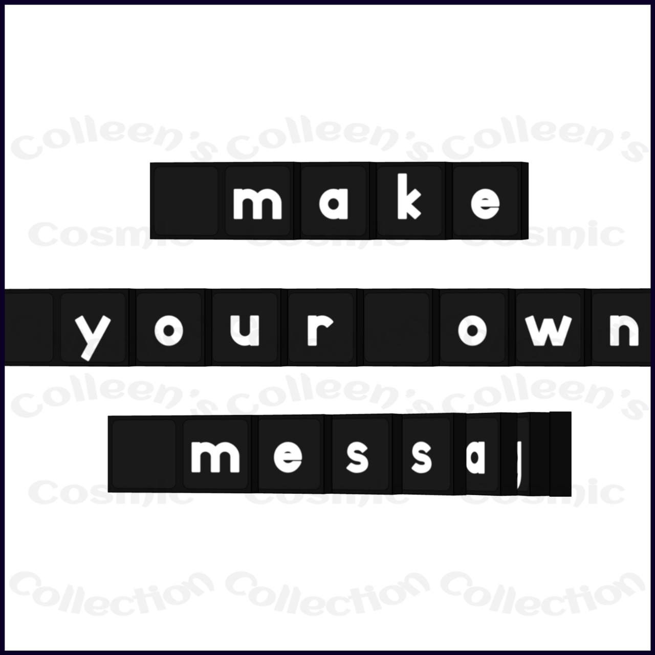 Domino GIFs - Animated Dominoes Clipart – Black with White Lowercase ...
