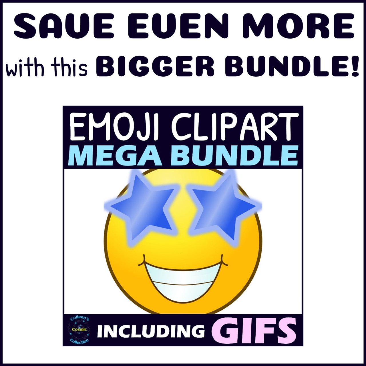 Emoji GIFs BUNDLE - Emotions - Animated Clip Art