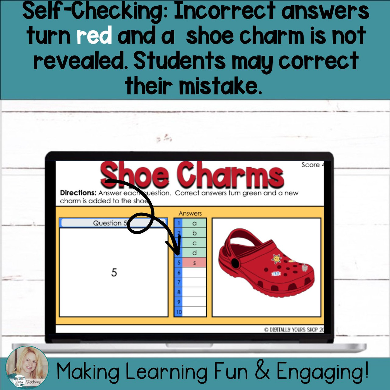 Editable Self-Checking Task Card Template - Digital Resource Vol. 3 ...