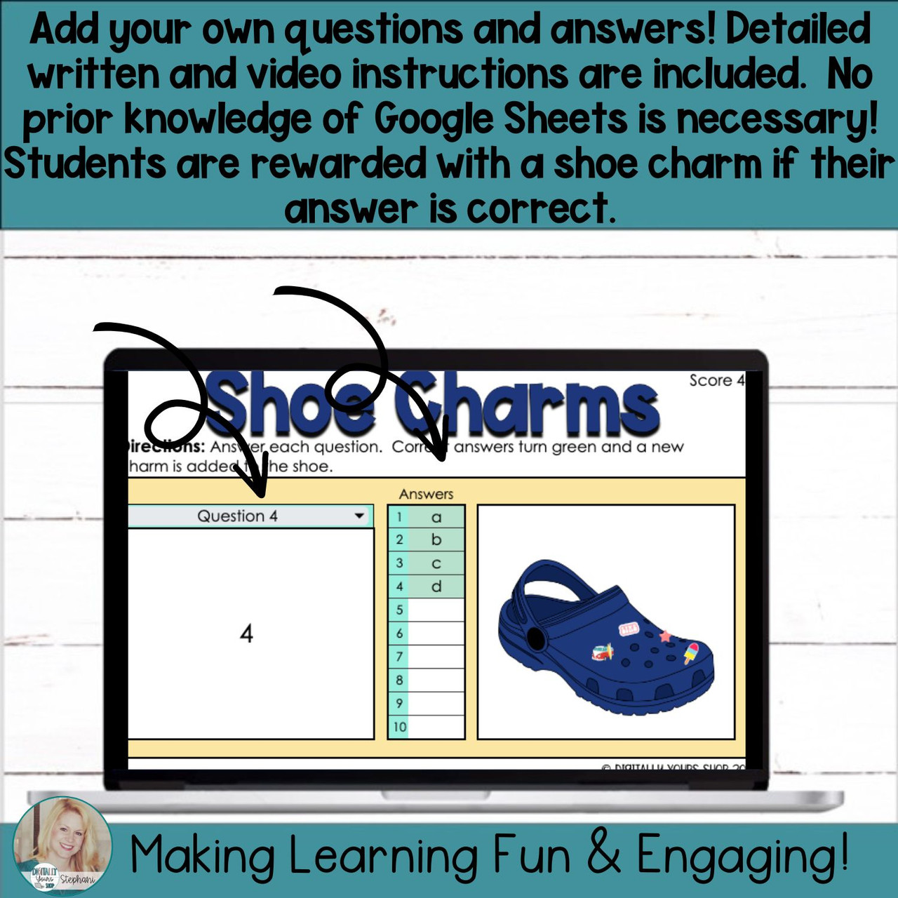 Editable Self-Checking Task Card Template - Digital Resource Vol. 8 ...