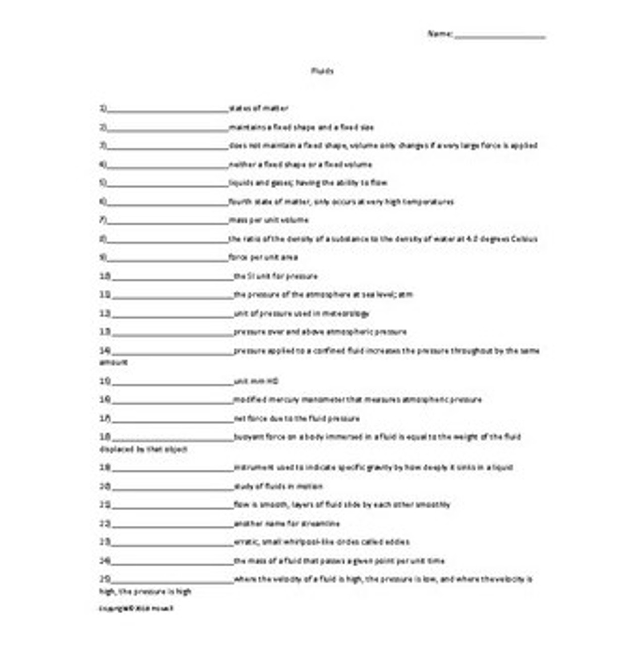 Physics And Physical Science Vocabulary Review Bundle Amped Up Learning