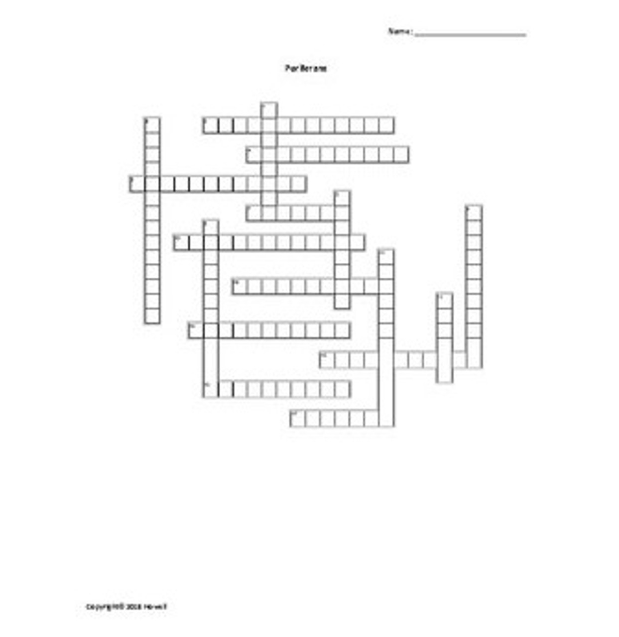 Invertebrate Biology Vocabulary Review Crosswords Bundle - Amped Up ...