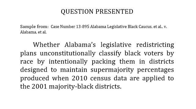 Supreme Court Appeal Simulation