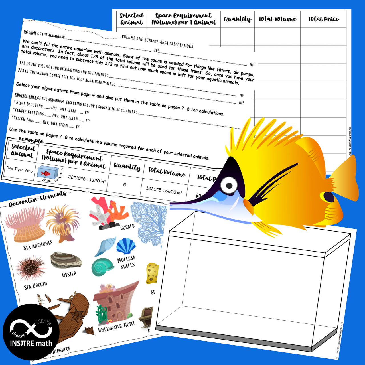 Surface Area & Volume of Rectangular Prisms Project Based Learning City ...