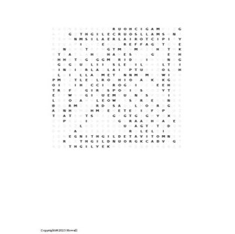 Lighting Design and Applications Vocabulary Word Search - Amped Up Learning