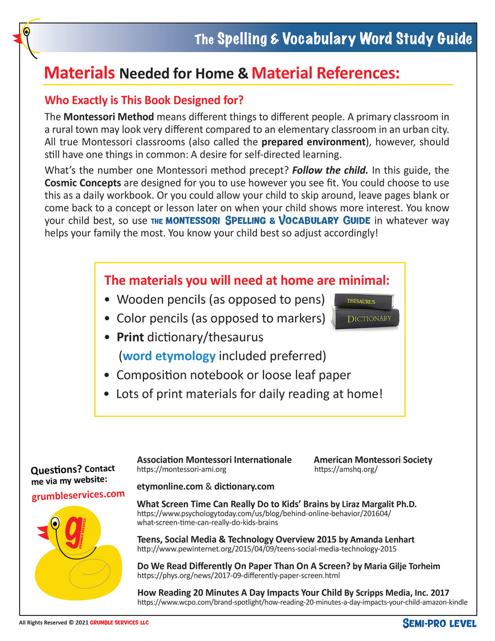 Montessori Spelling & Vocabulary BUNDLE: Spelling Activities & Practice ...