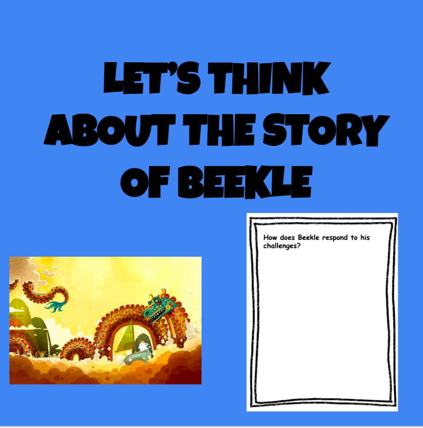 THE ADVENTURES OF BEEKLE: THE UNIMAGINARY FRIEND READING & WRITING UNIT ...