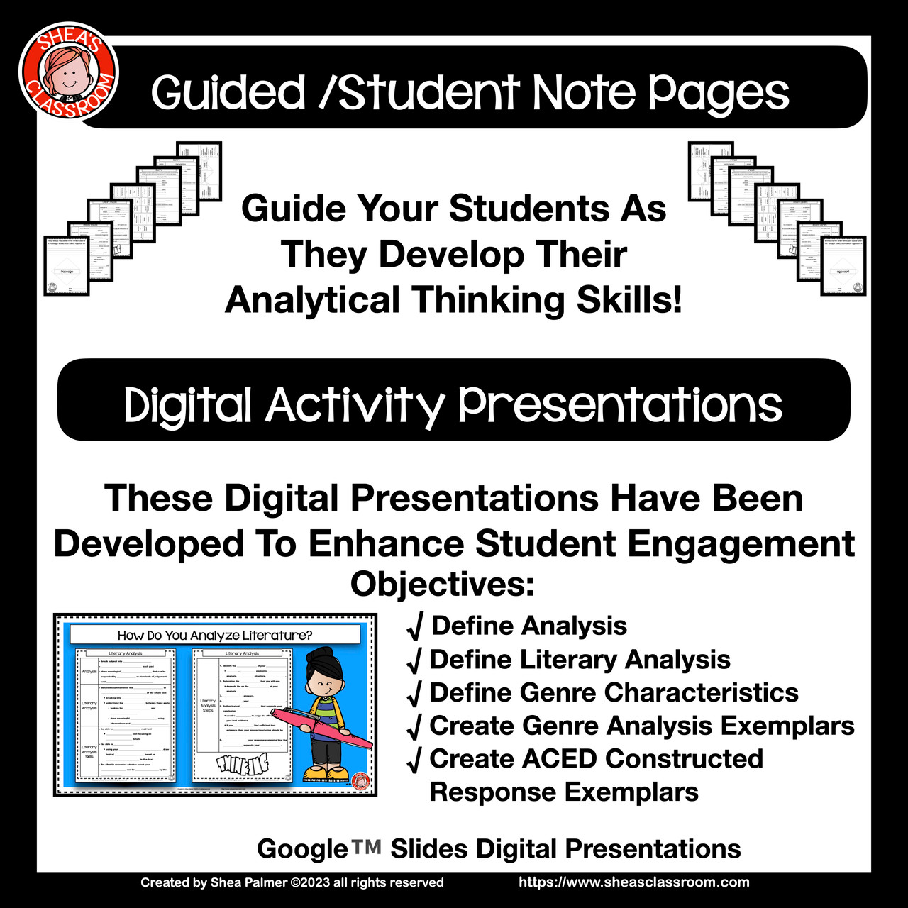 Let's Introduce Our Students To Literary Analysis - Amped Up Learning