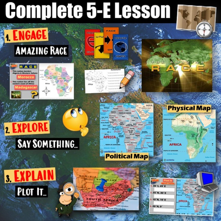 Intro to Landforms and Locations in Africa 5-E Geography Lesson | Microsoft