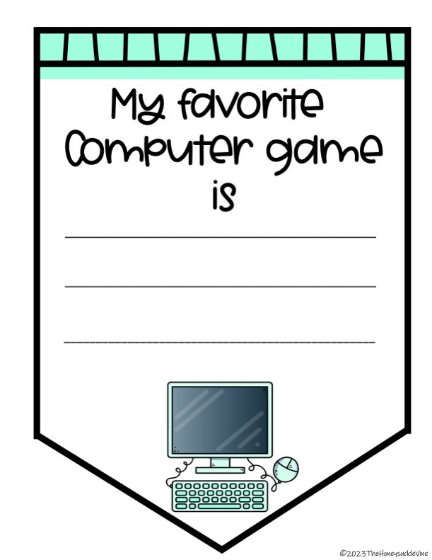 Back to School Opinion Writing Activity - Amped Up Learning