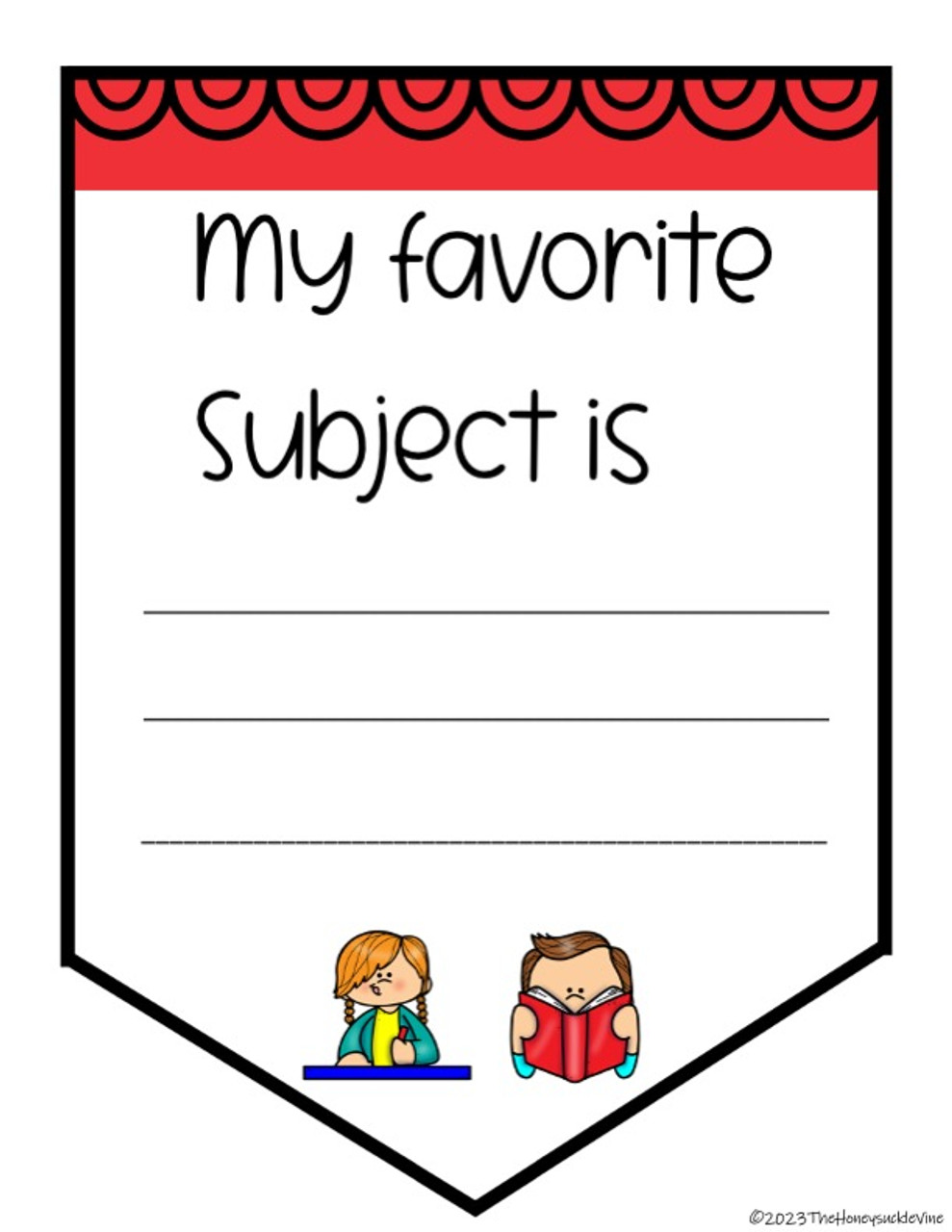 Back to School Opinion Writing Activity - Amped Up Learning