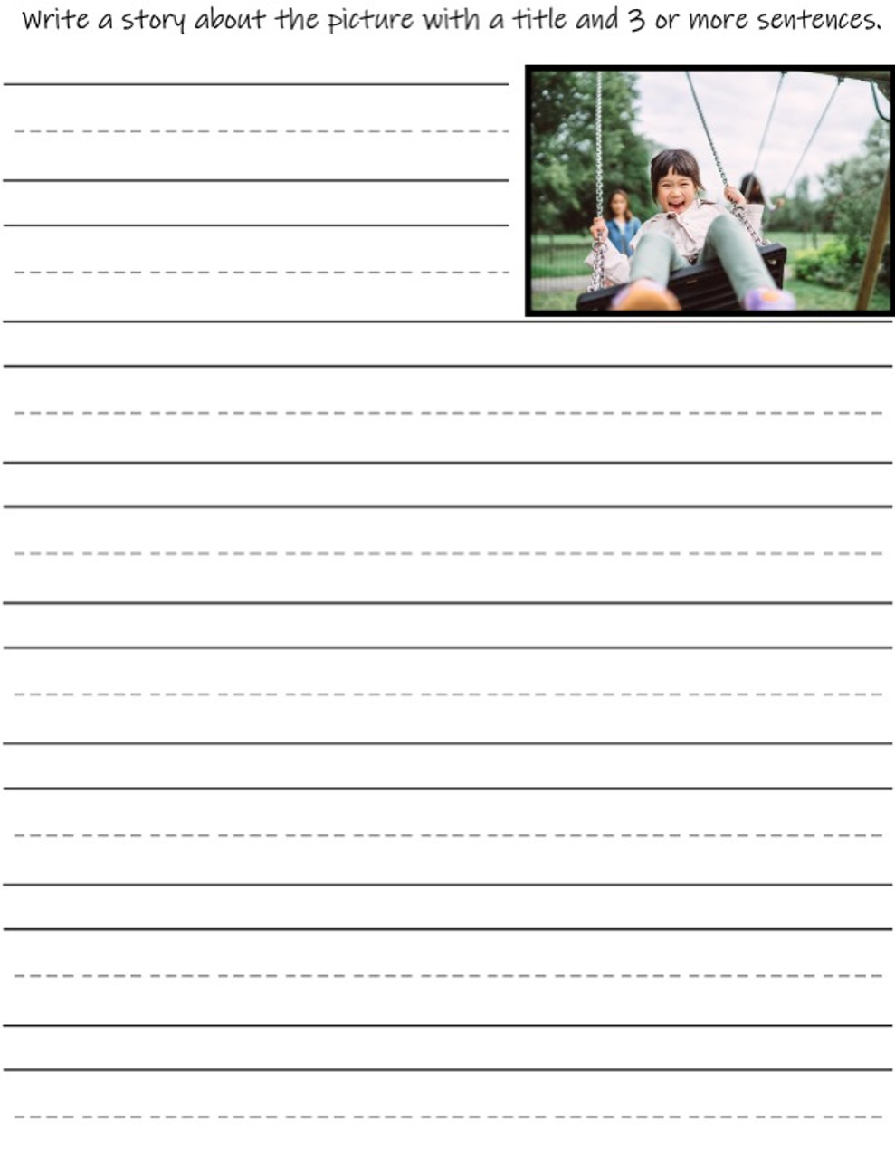 Back to School Differentiated Writing Activity - Amped Up Learning
