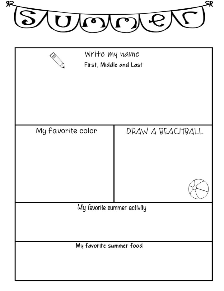 Summer Literacy and Math Packet - Amped Up Learning