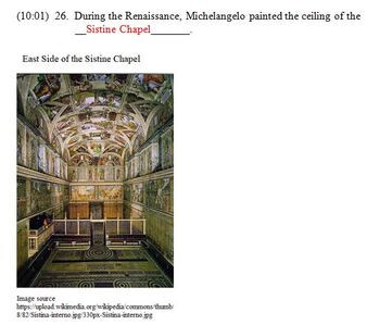 Crash Course World History Worksheet 22: The Renaissance: Was it a Thing?