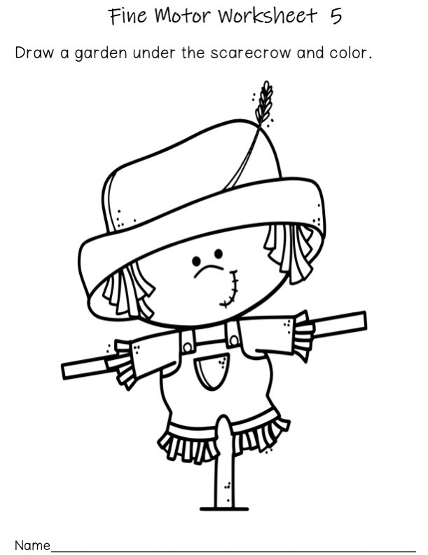 Fall Cats Literacy, Math & Motor with ASL