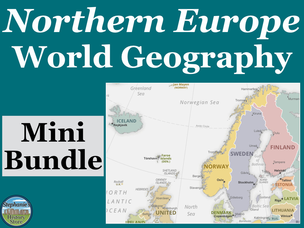 Northern Europe World Geography Bundle