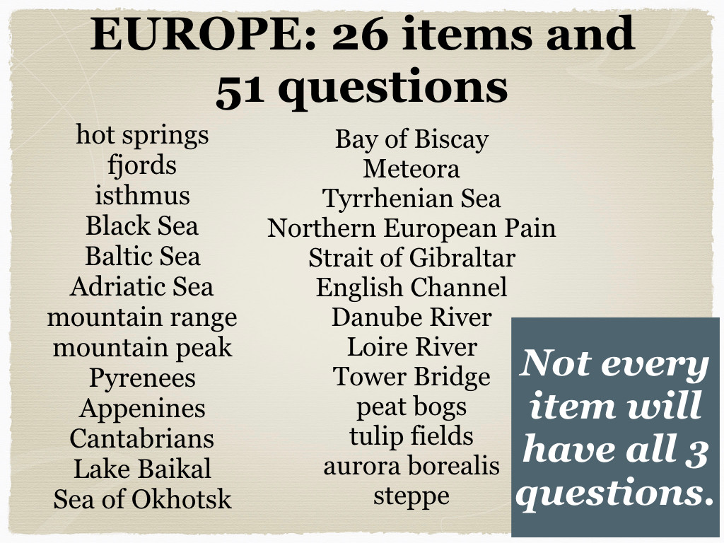 Physical Geography Review Game Bundle